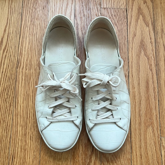 Freda Salvador | Shoes | Freda Salvador Eda Dorsay Sneaker In Embossed ...